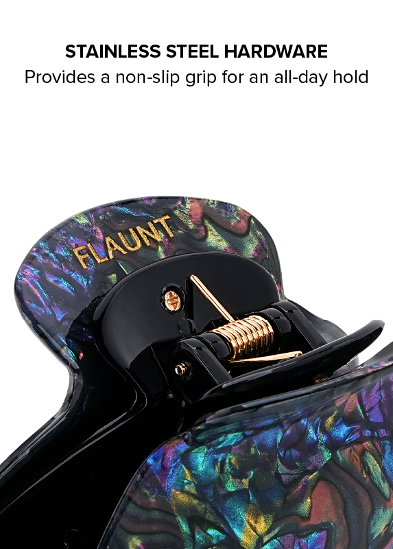 Abalone Shell Claw Clip - FLAUNT