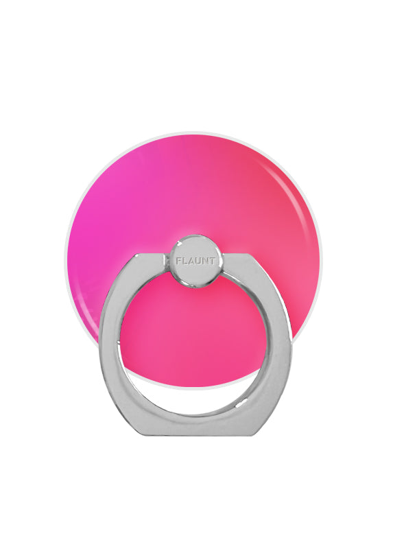 Pink Iridescent Phone Ring Holder - FLAUNT cases