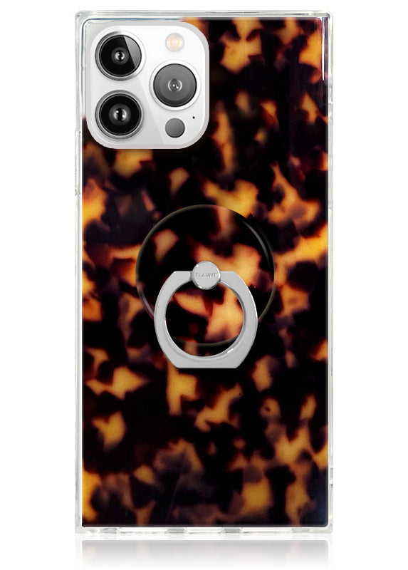 Tortoise Shell Phone Ring Holder - FLAUNT cases