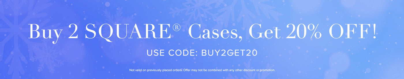 FLAUNT cases: Make the switch to SQUARE!