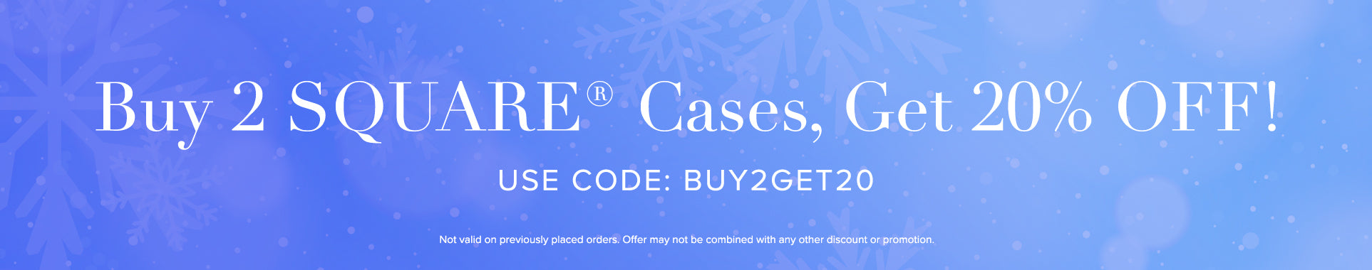 FLAUNT cases: Make the switch to SQUARE!