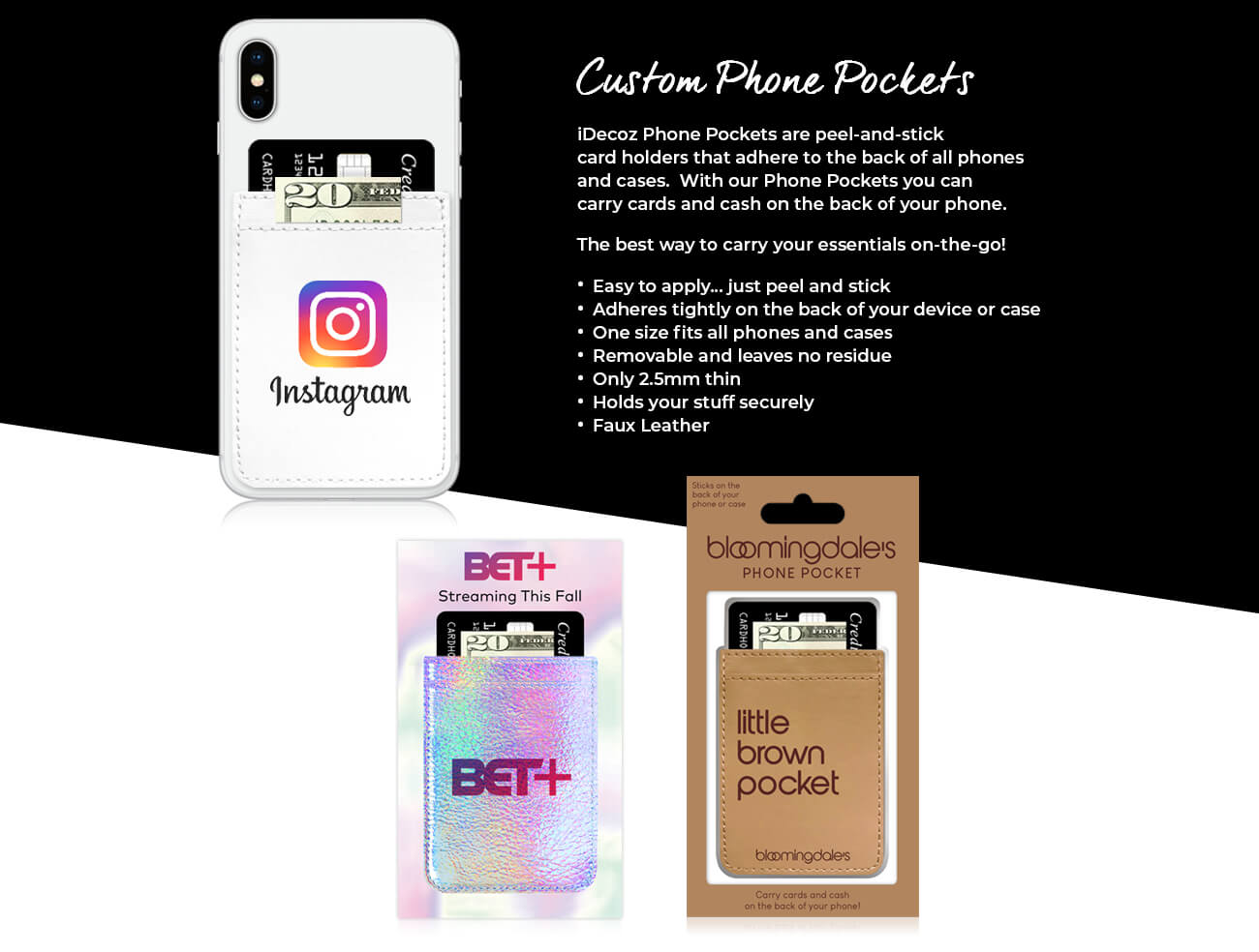 Custom Phone Pockets - FLAUNT
