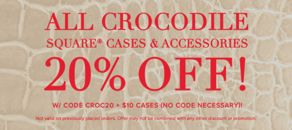 FLAUNT cases: Make the switch to SQUARE!