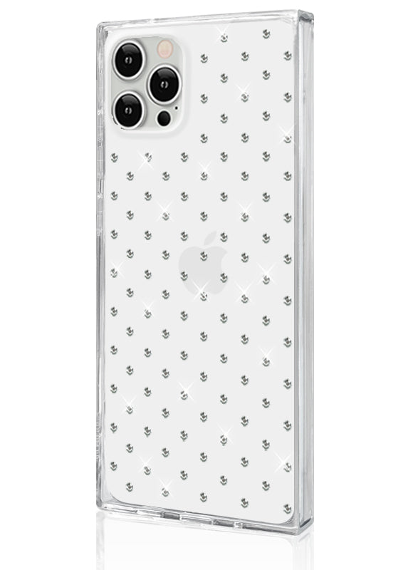 SQUARE® Crystal Rhinestone iPhone Case | FLAUNT