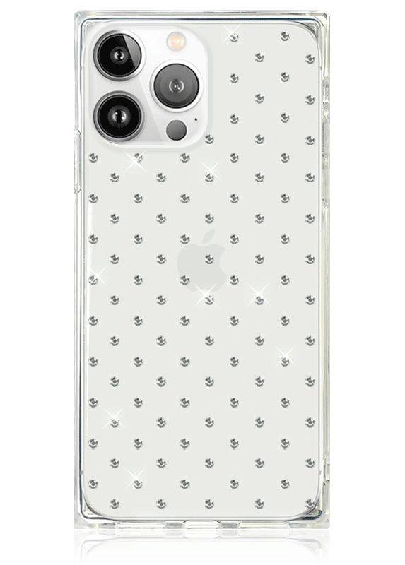 SQUARE® Crystal Rhinestone iPhone Case | FLAUNT