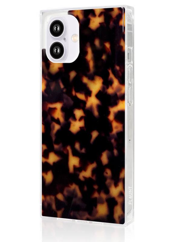 Tortoise Shell SQUARE® iPhone Case | FLAUNT