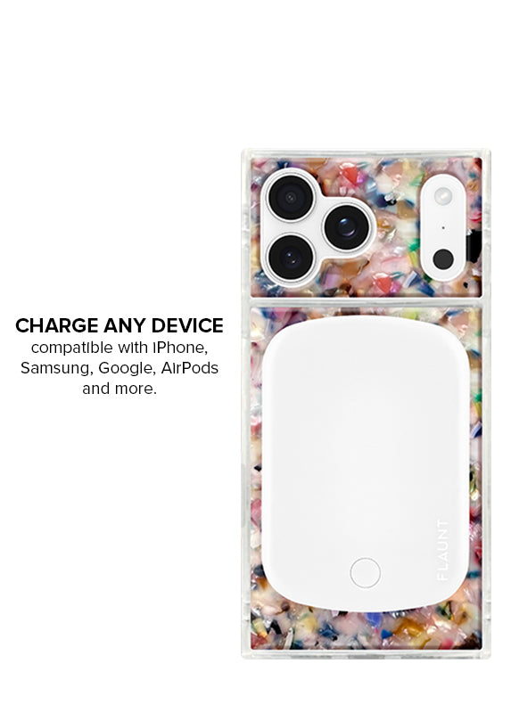 White MagSafe Battery Pack - FLAUNT cases