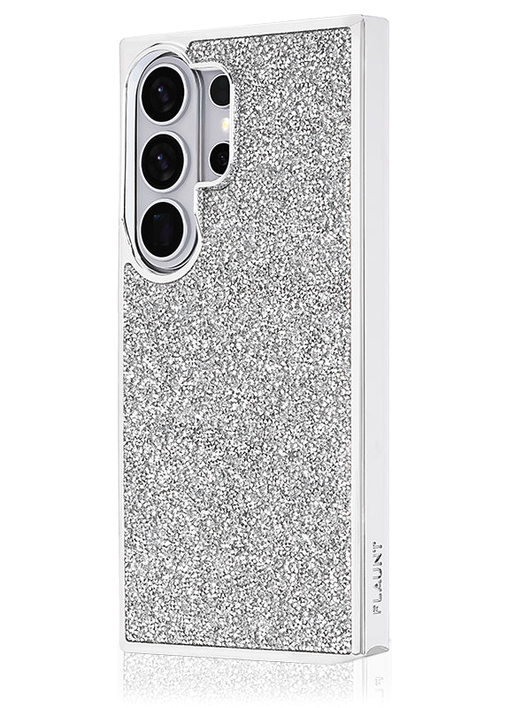 Silver Crystal Elegance SQUARE® Galaxy Case | FLAUNT