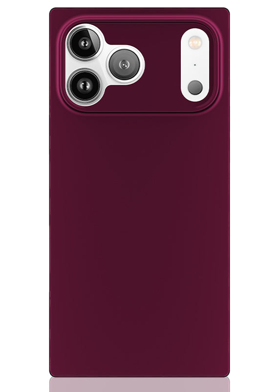 Burgundy iPhone Case | The SQUARE® Case - FLAUNT cases