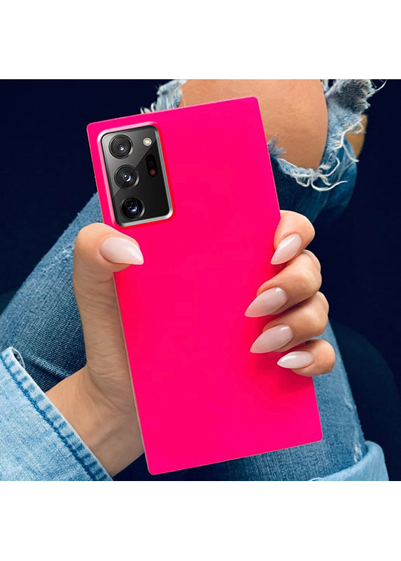 Neon Pink Galaxy Case | The SQUARE® Phone Case - FLAUNT cases