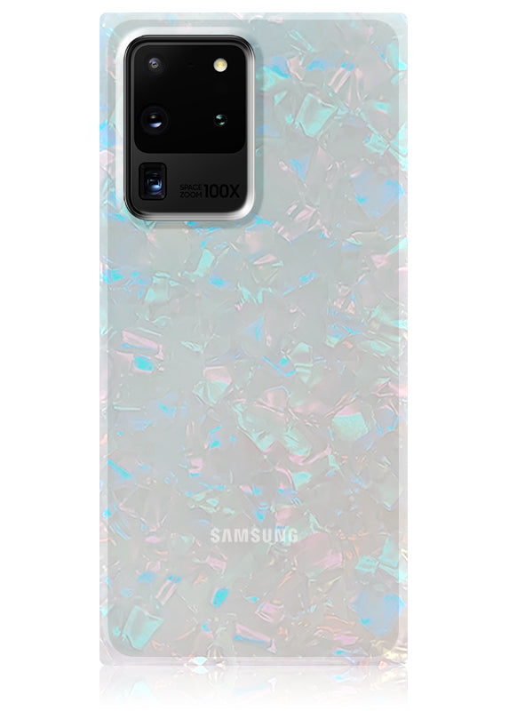 Opal Shell SQUARE® Galaxy Case | FLAUNT