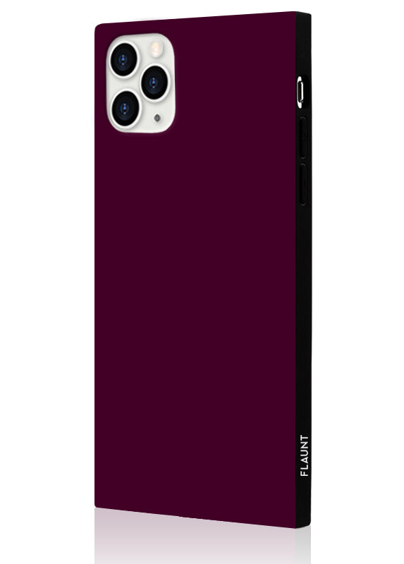 Burgundy iPhone Case | The SQUARE® Case - FLAUNT cases