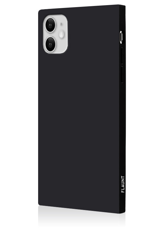 Matte Black SQUARE® iPhone Case | FLAUNT