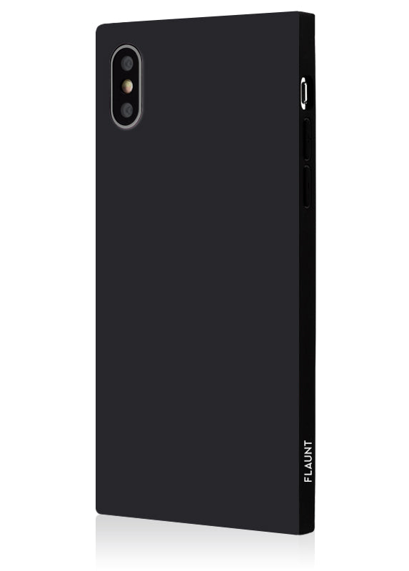 Matte Black SQUARE® iPhone Case | FLAUNT