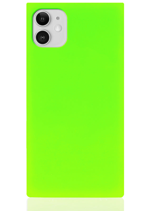 Neon Green iPhone Case | The SQUARE® Phone Case - FLAUNT cases