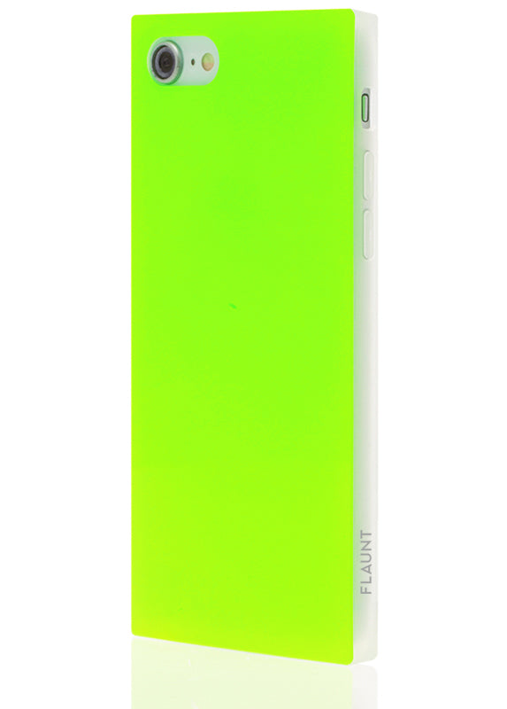 Neon Green iPhone Case | The SQUARE® Phone Case - FLAUNT cases