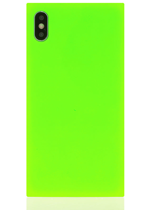 Neon Green iPhone Case | The SQUARE® Phone Case - FLAUNT cases