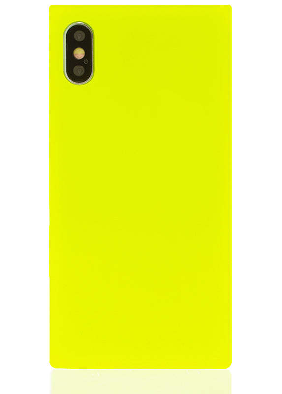 Neon Yellow iPhone Case | The SQUARE® Phone Case - FLAUNT cases
