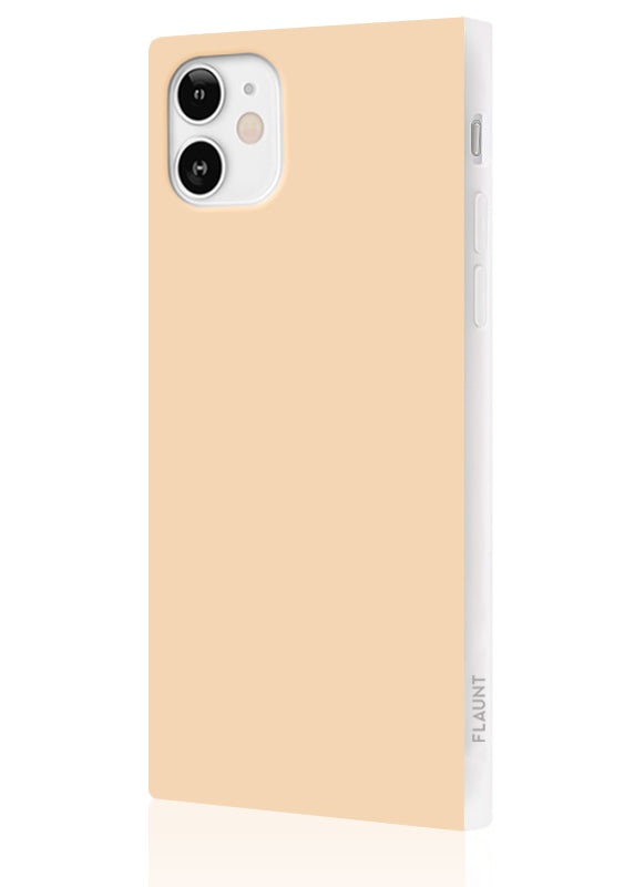 Nude Almond iPhone Case | The SQUARE® Phone Case - FLAUNT cases