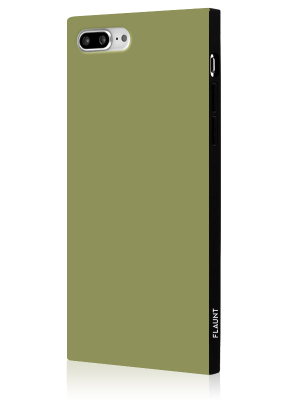 Olive Green SQUARE® iPhone Case | FLAUNT