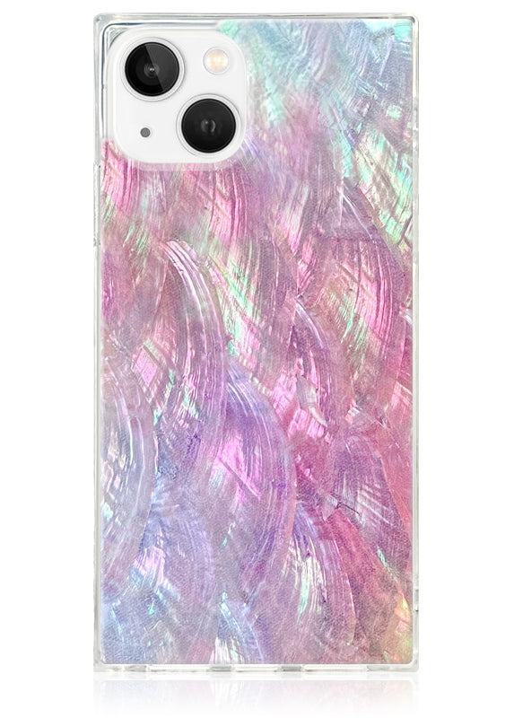 Pink Mother of Pearl SQUARE® iPhone Case | FLAUNT