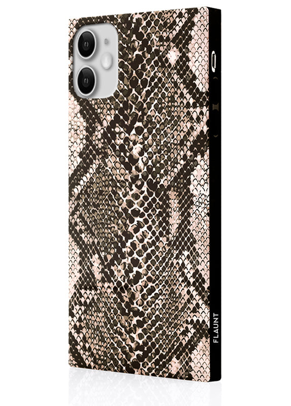 Python Snakeskin SQUARE® iPhone Case - FLAUNT cases
