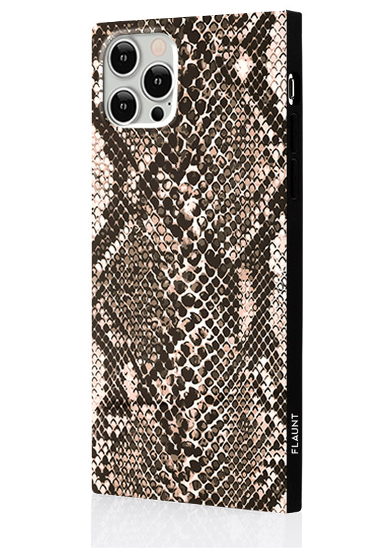 Python Snakeskin SQUARE® iPhone Case - FLAUNT cases