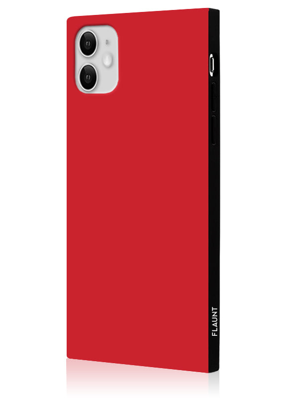 Red SQUARE® iPhone Case | FLAUNT
