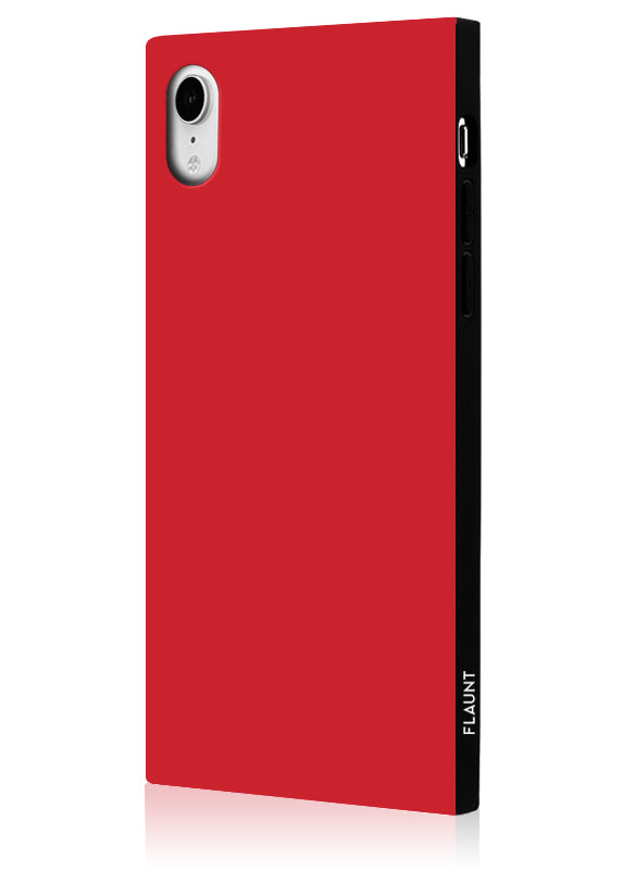 Red SQUARE® iPhone Case | FLAUNT