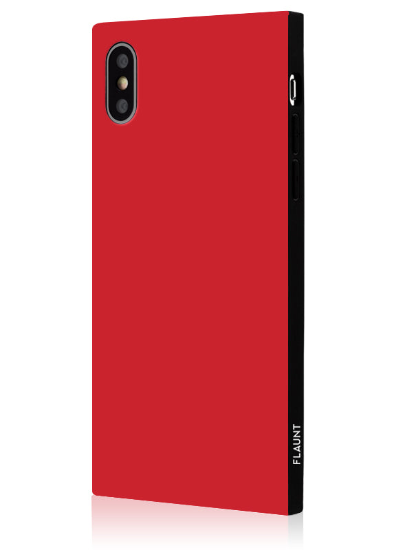 Red SQUARE® iPhone Case | FLAUNT
