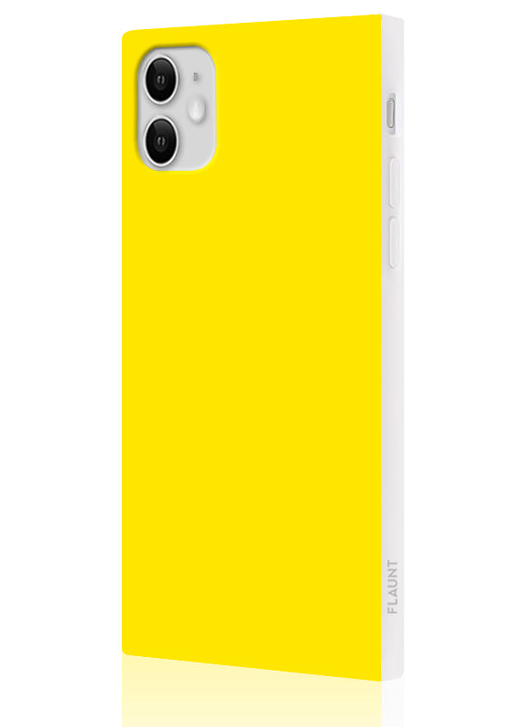 Yellow SQUARE® iPhone Case | FLAUNT