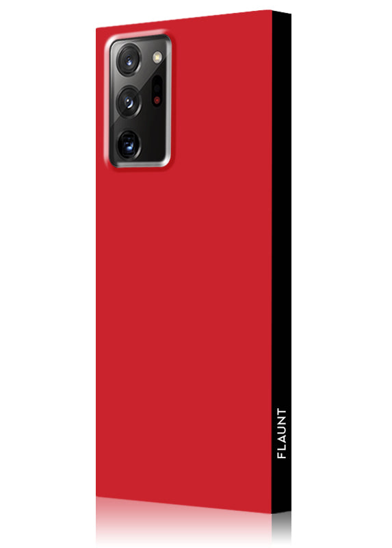 Red SQUARE® Galaxy Case | The SQUARE® Phone Case - FLAUNT cases
